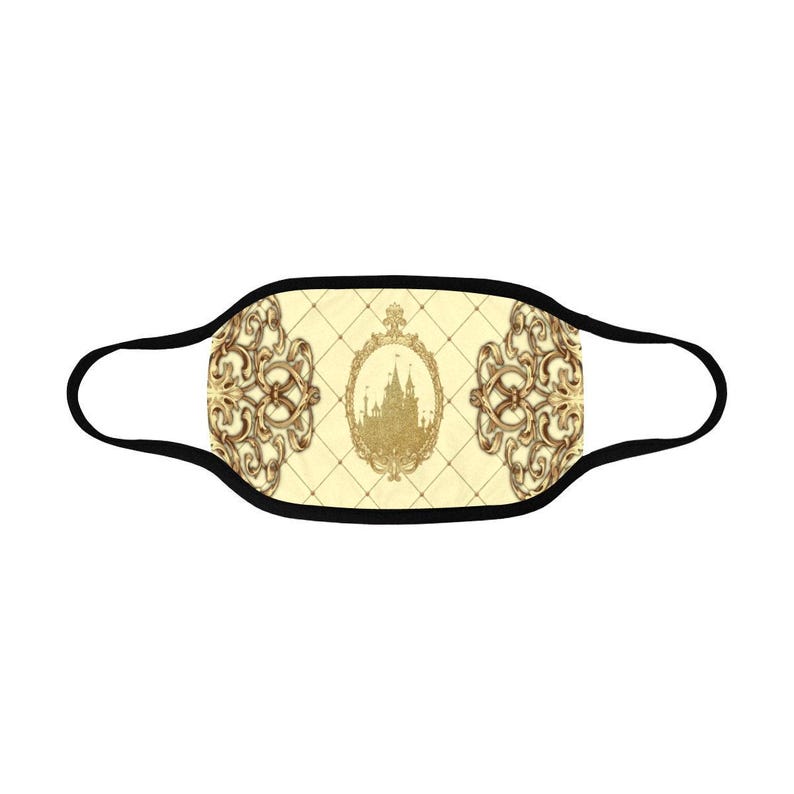 Belle Face Mask With Filter Pocket | Princess Cloth Face Mask, Disney ...