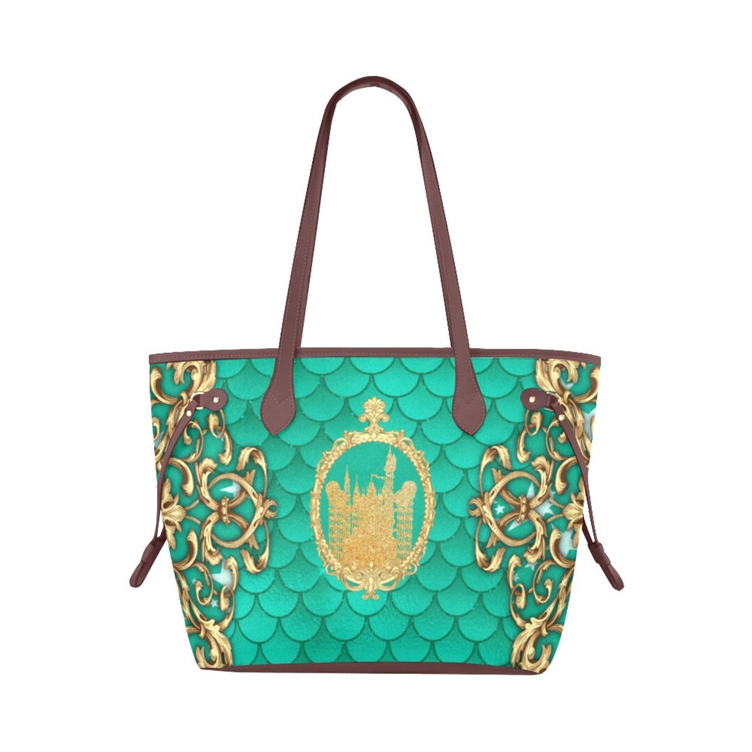 Ariel Hard Canvas Tote Bag Disneyland Disney Baby Princess Little ...