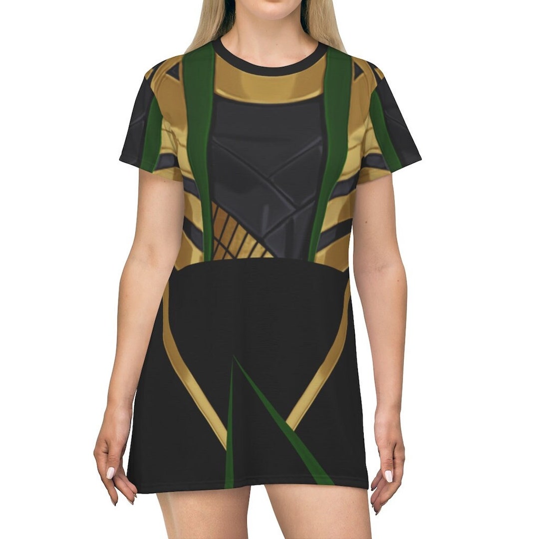 V2 Loki Tshirt Dress Nightgown Disneybound Disney World Villains Bound ...