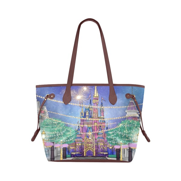 Cinderella Castle Tote Bag - Etsy