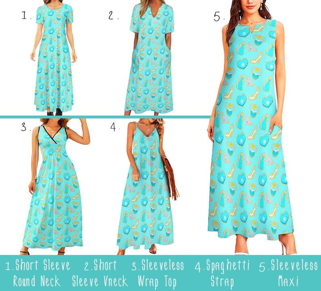 Elsa Princess Cookies Maxi Dresses Disneybound Disney World Disneyland ...
