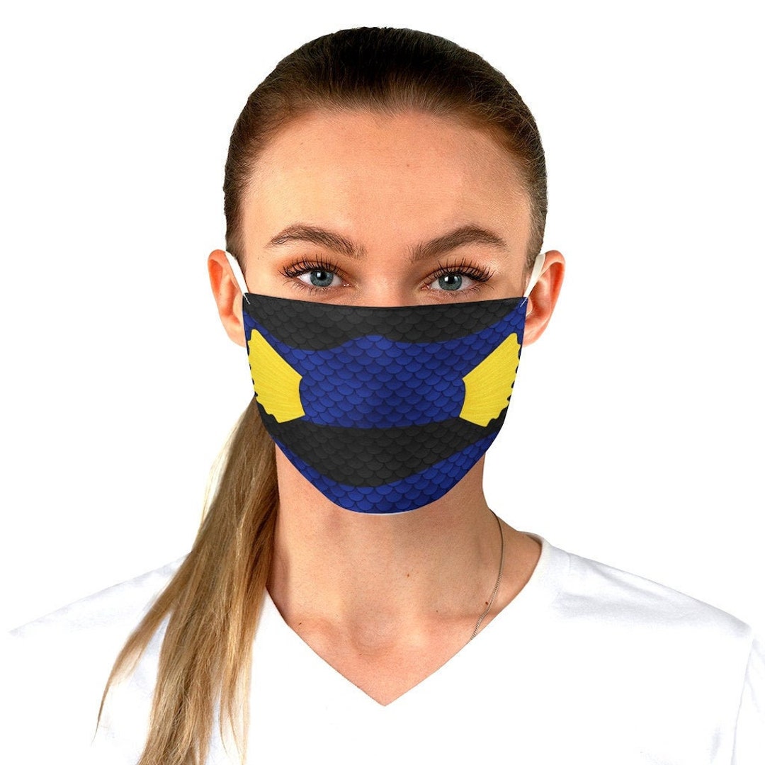 Dory Face Mask Adjustable | Disney Finding Nemo Orange Fish Theme Park ...