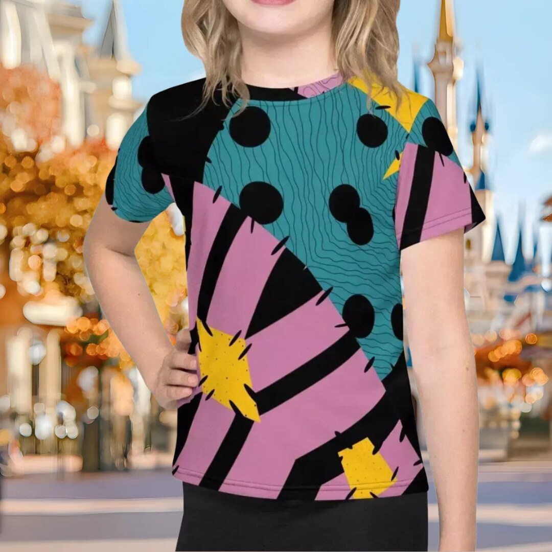 Sally Patches Kids Costume Shirt | Goth Baby Girls Toddler Disney World ...