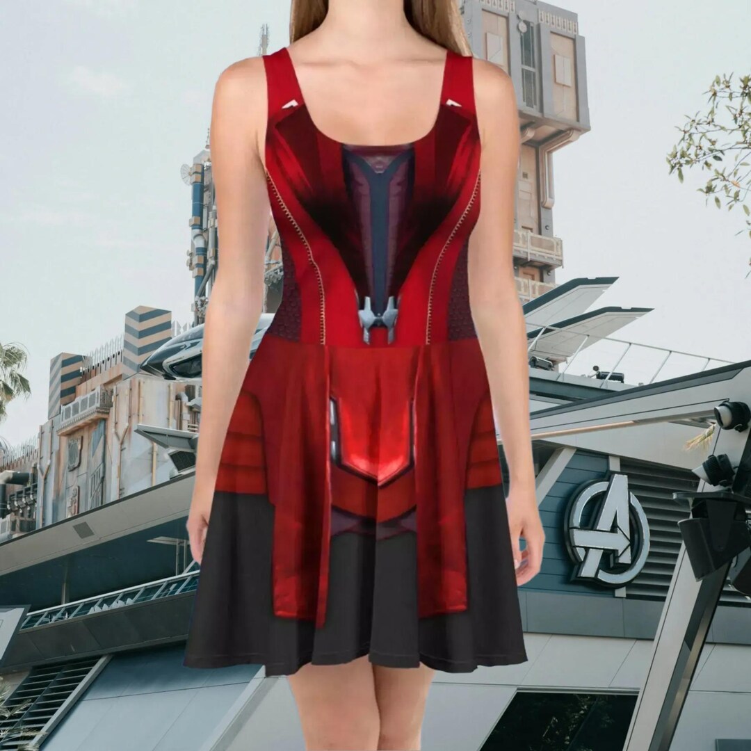 Scarlet Witch Running Costume Dress | run disney world disneyland parks ...