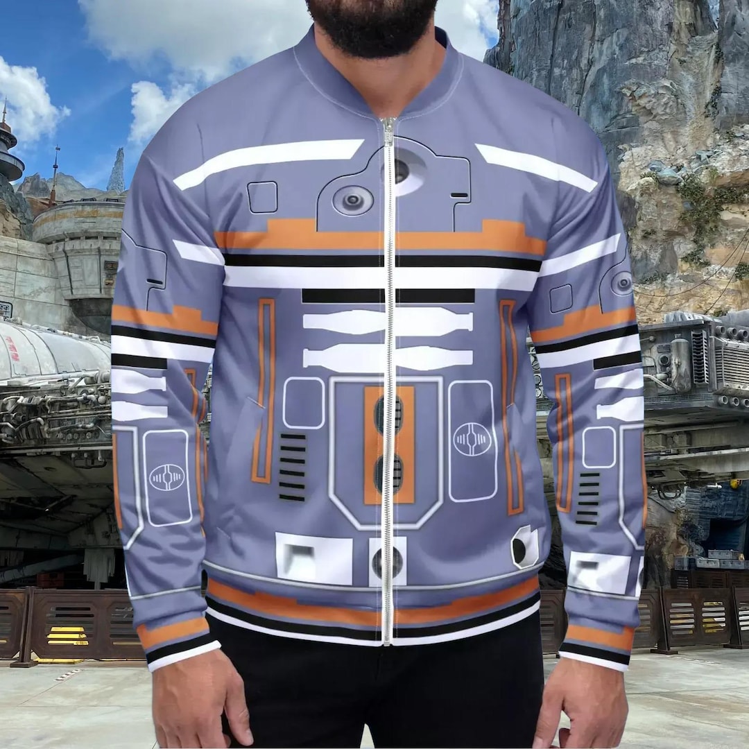 Galactic Starcruiser SK-620 Droid Unisex Bomber Jacket | Disney World ...
