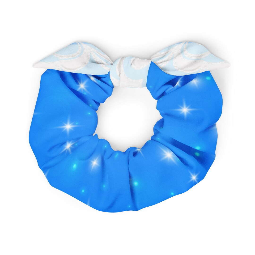 Cinderella Replica Scrunchie W Removable Bow | Disney World Disneyland ...