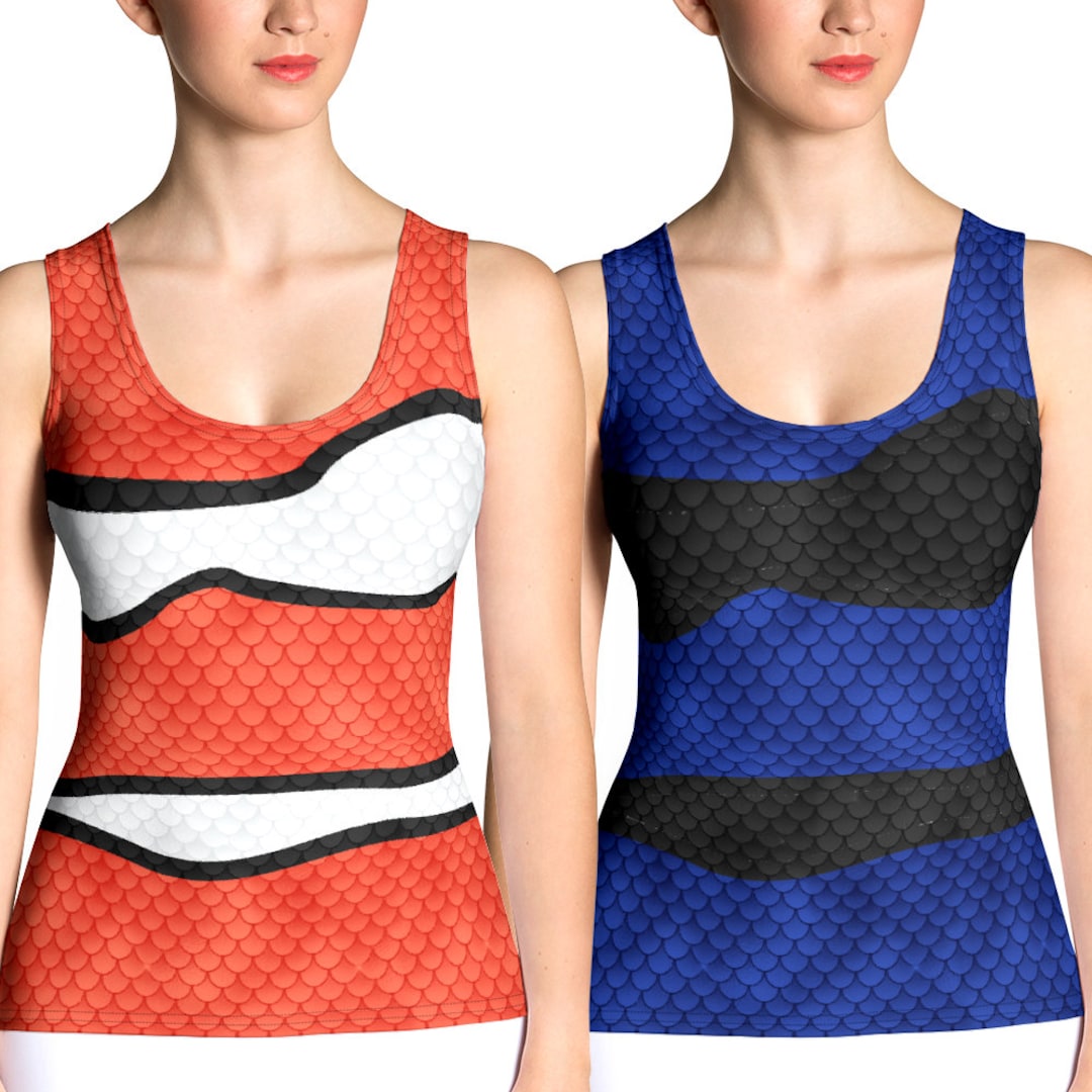 Nemo & Dory Tank Tops Disneybound Run Disney Run Rundisney Finding Nemo ...