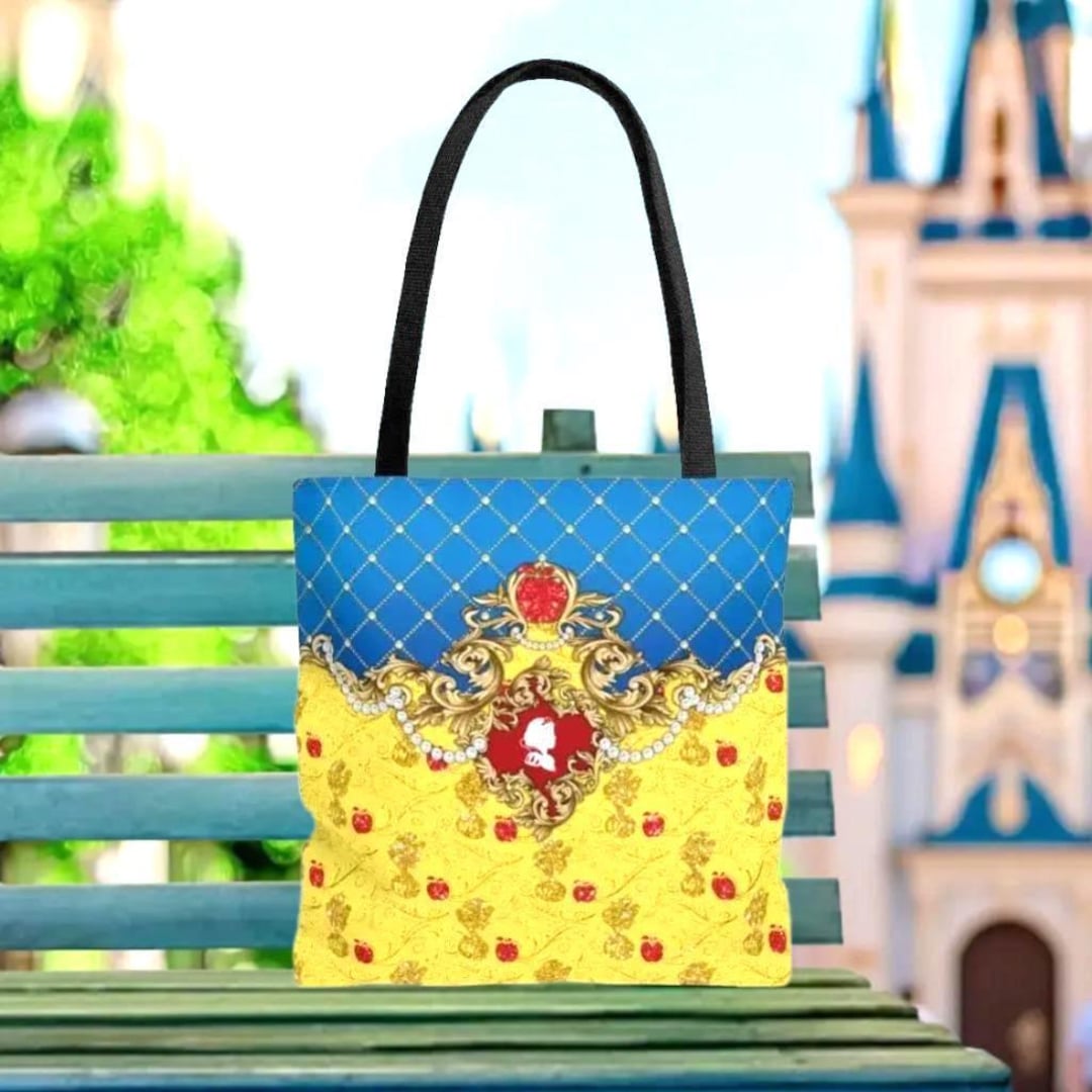 Snow White Ornate Soft Canvas Tote Bag | Disney Princess Snow White ...