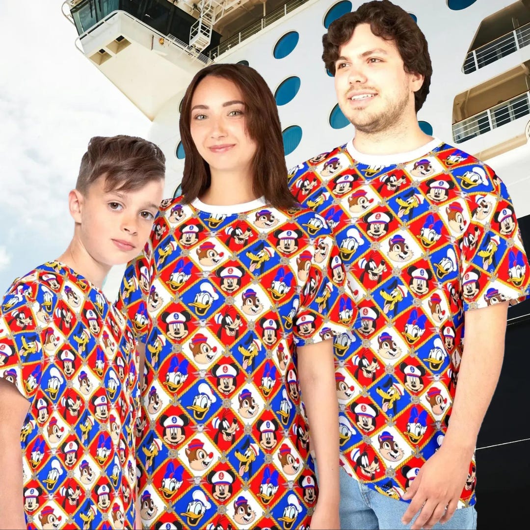 Disney Cruise Ship Mickey Unisex Adults Kids Shirt | Disney World ...