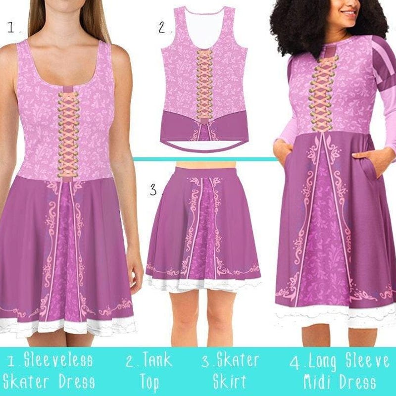 Tangled Costume - Etsy