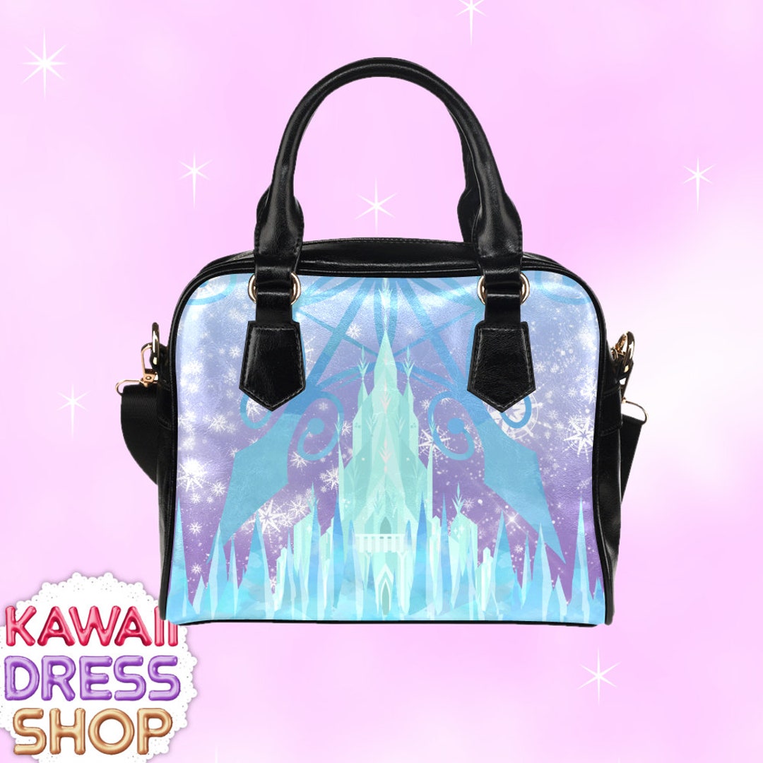 Elsa Frozen 2 Faux Leather Crossbody Dome Bag Disneybounding - Etsy