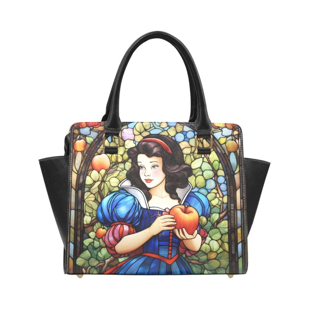 Snow White Stained Glass Faux Leather Handbag Disneybound Disney World ...