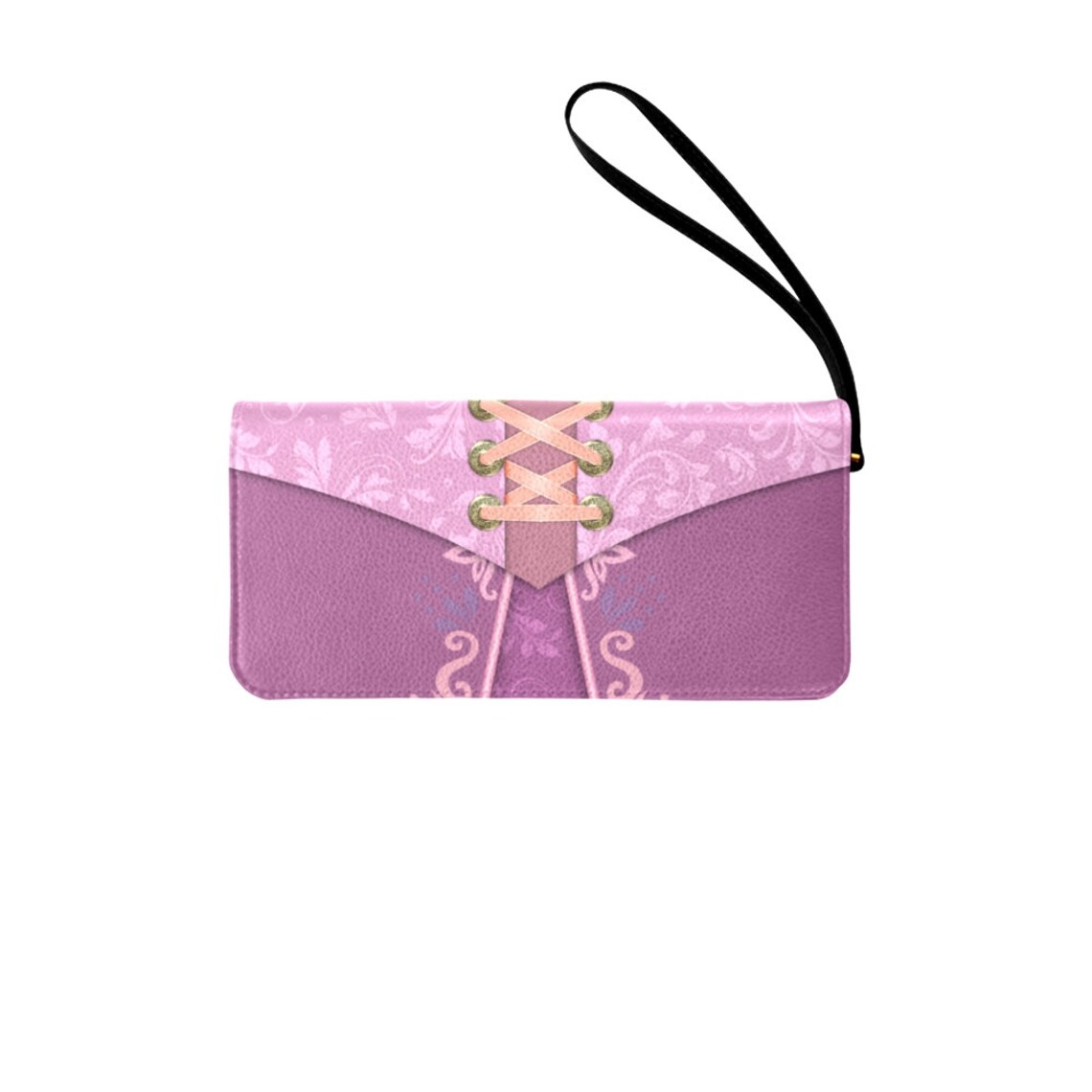 Tangled Rapunzel Leather Zip Around Wallet Disneybound | Etsy