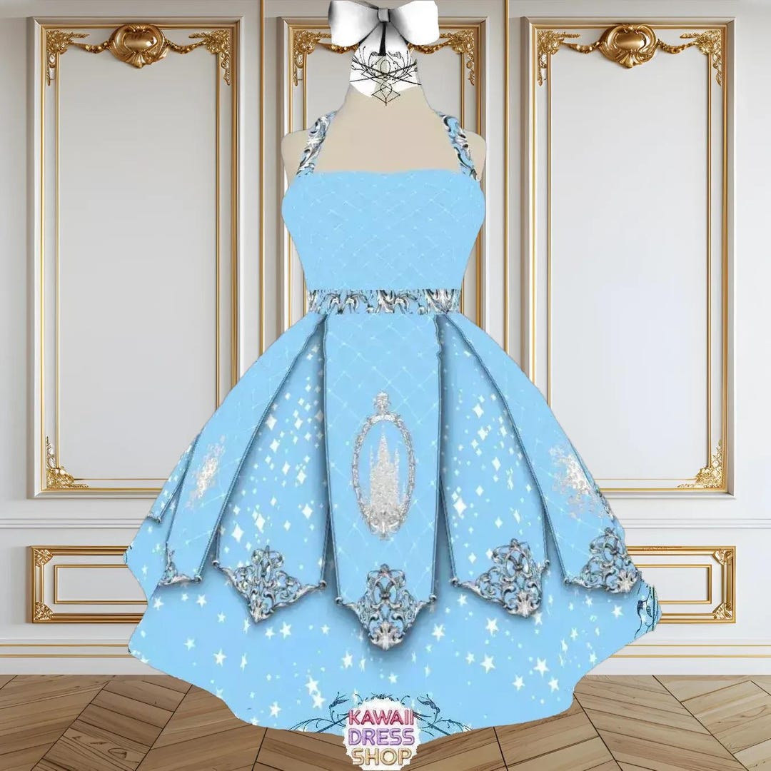 Snow Queen Elsa NEW Halterneck Dapper Dress | 50s Party Plus Size ...