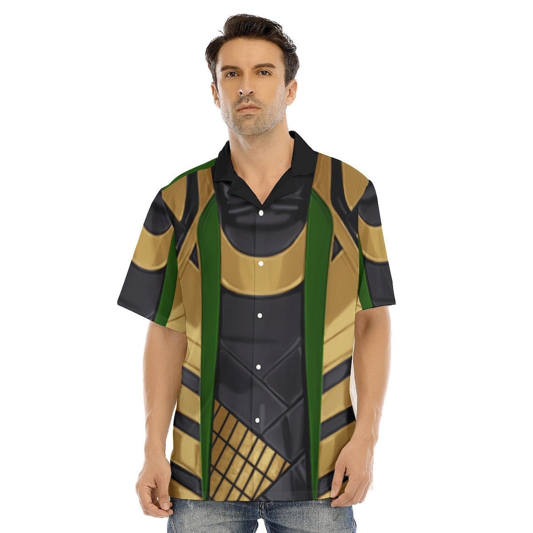 Loki Mens Hawaiian Shirt Disneybound Disney World Bound Disneyland ...