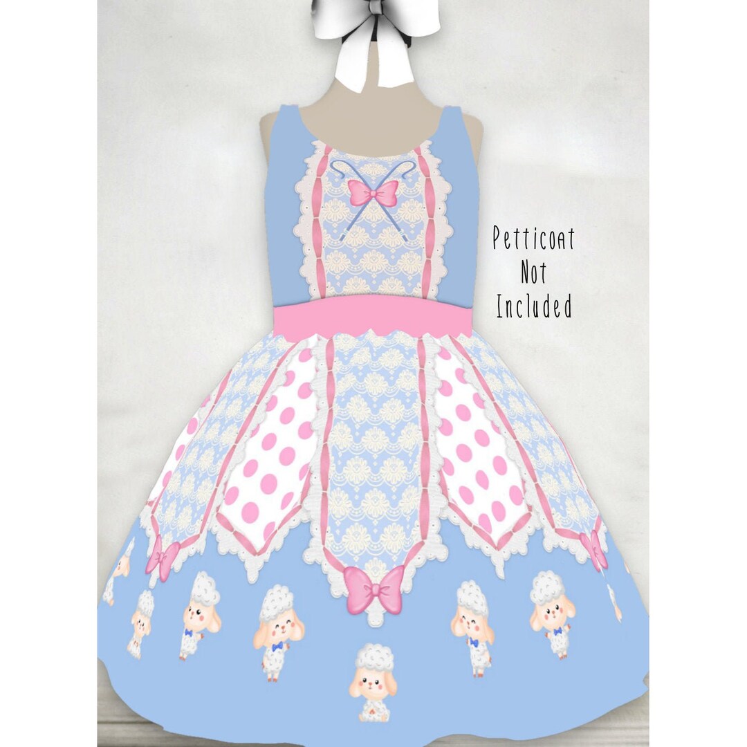 Pixar Toy Story Bo Peep Kids Dress Baby Girl Disneybound Disney Toy ...