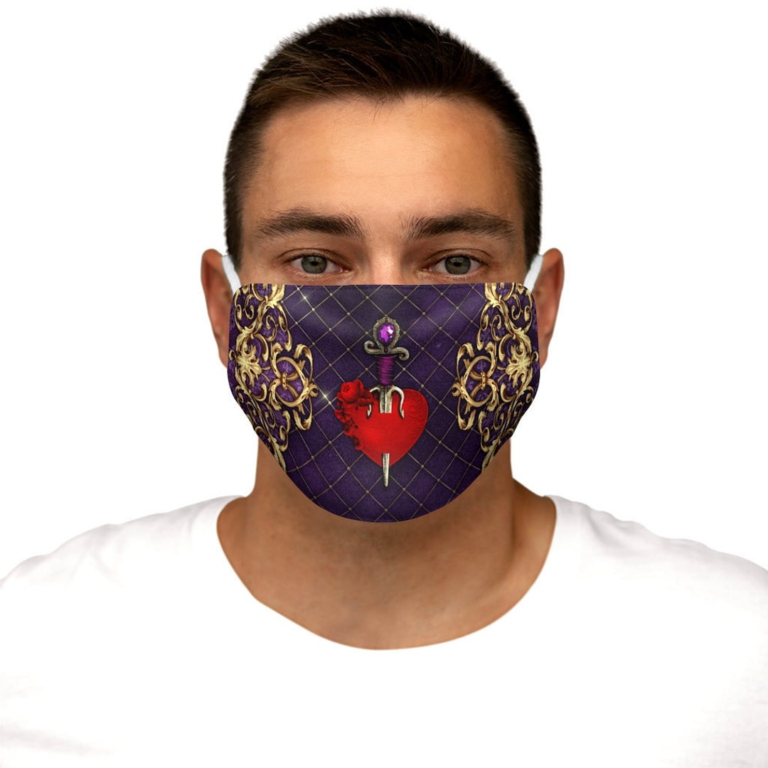 Huntsman Evil Queen Face Mask Adjustable | Gothic Disney Villains Theme ...