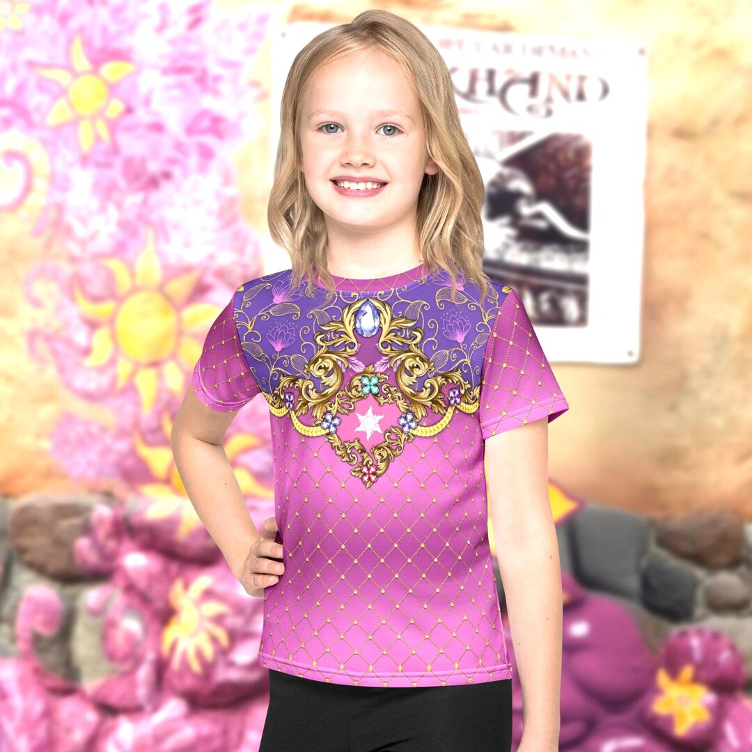 Rapunzel Ornate Sunburst Unisex Adults Kids Shirt | Run Disney World ...