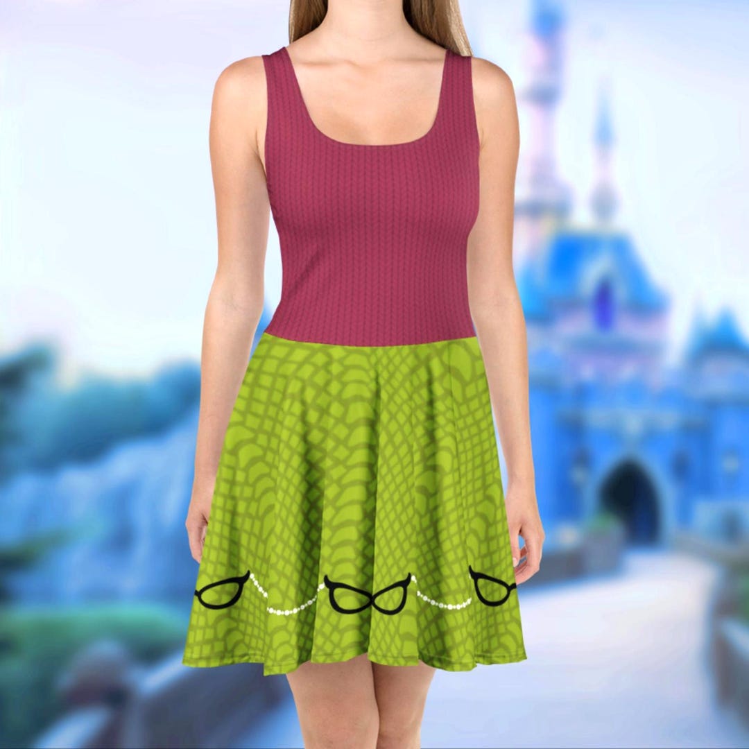 Monsters Inc Roz Skater Dress | Pixar Rundisney Disney World Disneyland ...