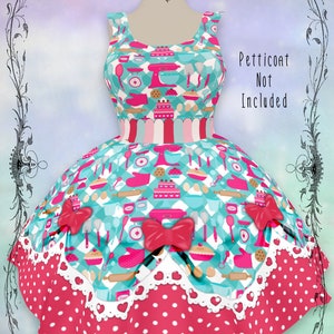 Bakery Shop Dress XS-3XL Baking Dress, Kawaii Dress, Love to Bake ...