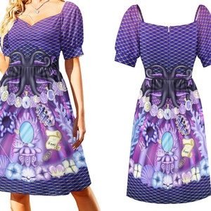 Ursula Lair Dresses Goth Gothic Lolita Whimsigoth Halloween Sea Witch ...