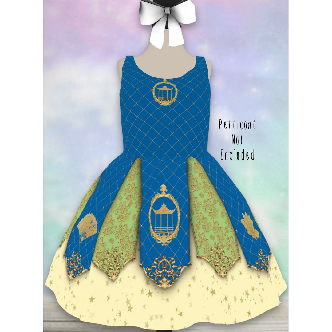 RUSH Mulan Kids Dress Baby Girl Preteen Toddler Disneybound Disney ...