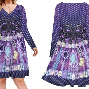 Ursula Lair Dresses Goth Gothic Lolita Whimsigoth Halloween Sea Witch ...