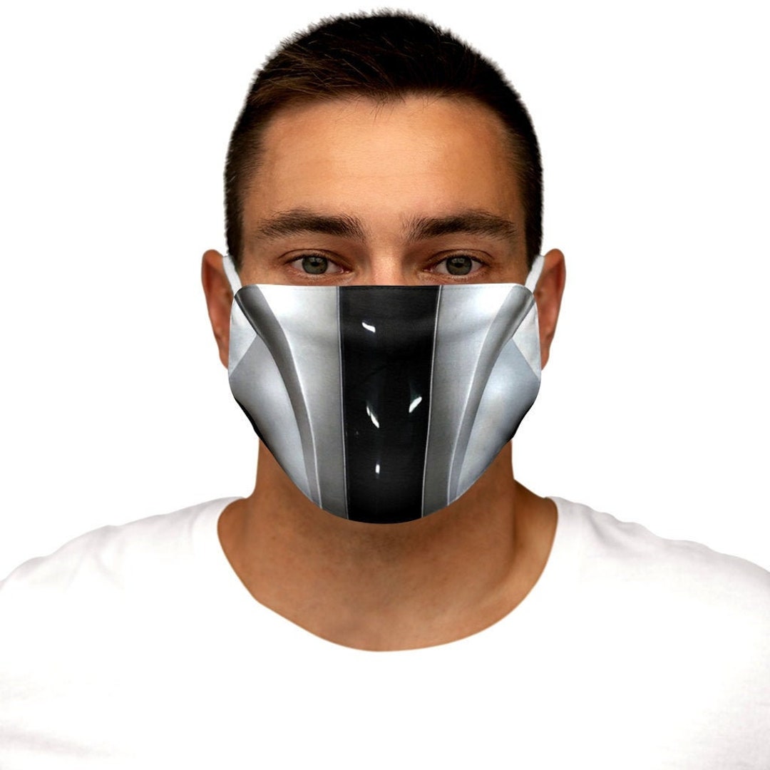 Shiny Bounty Hunter Face Mask Adjustable | Disney World Bound ...