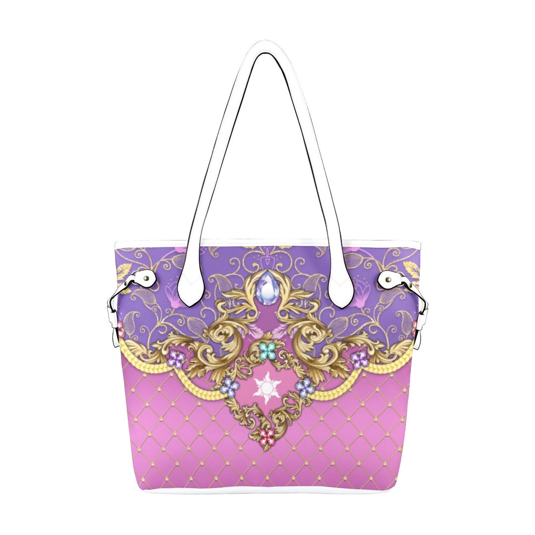 Rapunzel Ornate Sunburst Hard Canvas Tote Bag Disneybound Disneyland ...