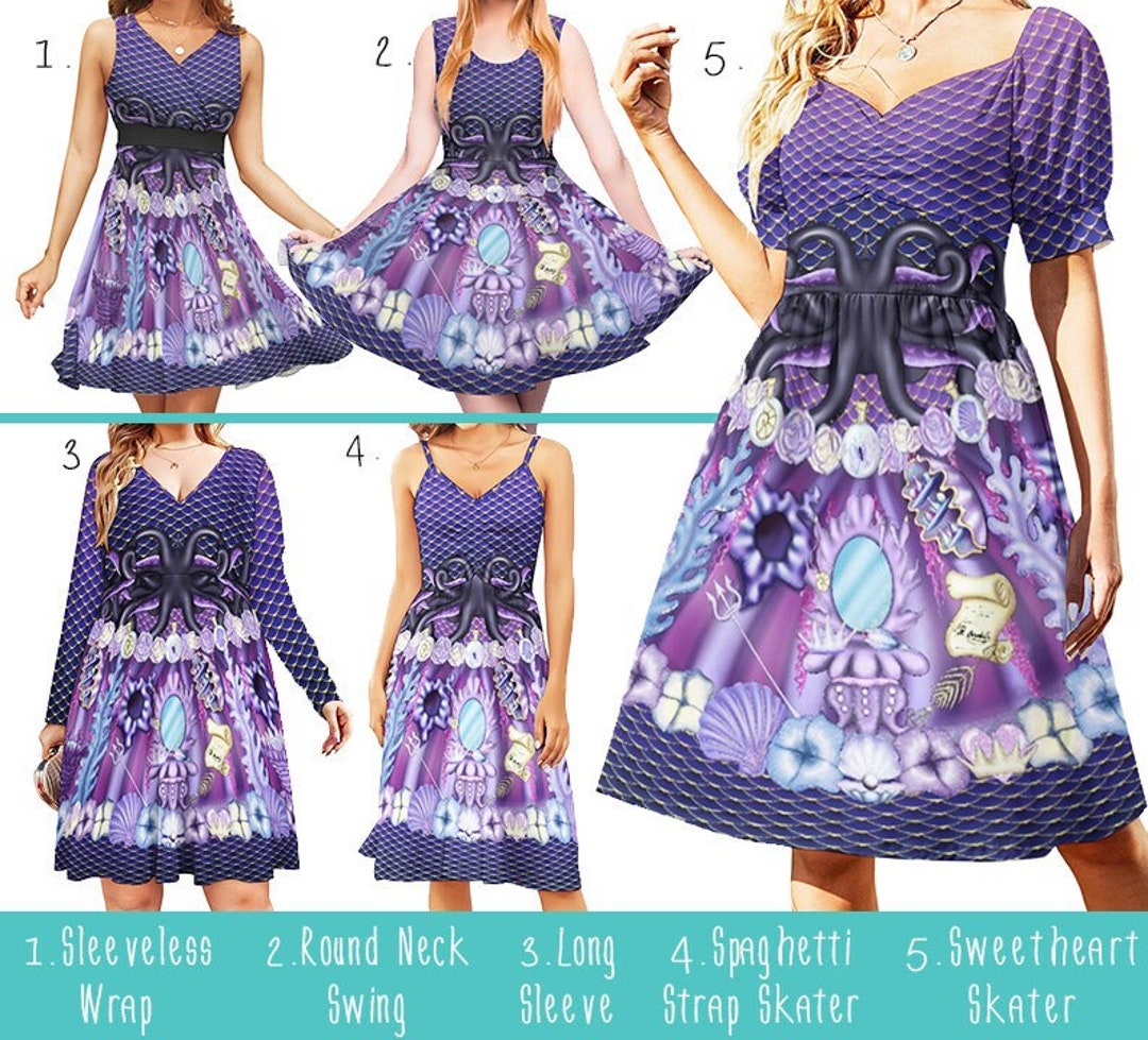 Ursula Lair Dresses Goth Gothic Lolita Whimsigoth Halloween Sea Witch ...