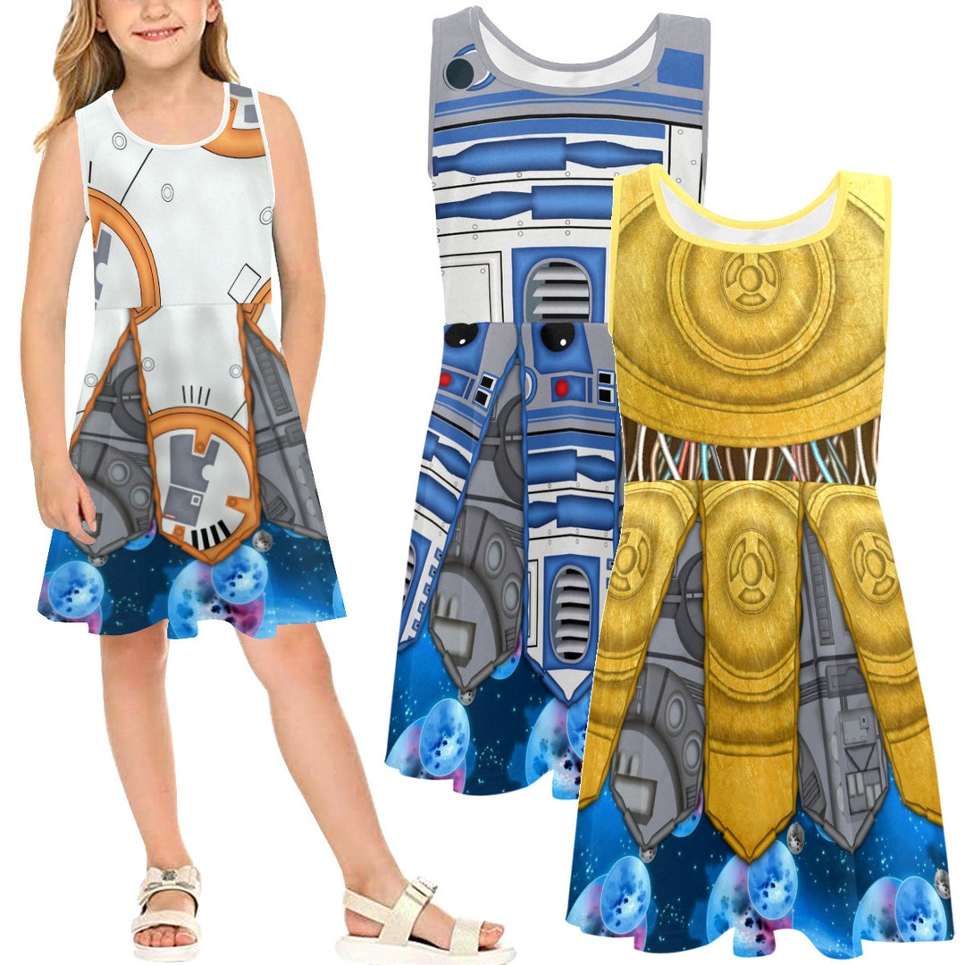 Space Wars Droid Kids Dress Disneybound Disney World Parks Disneyland ...
