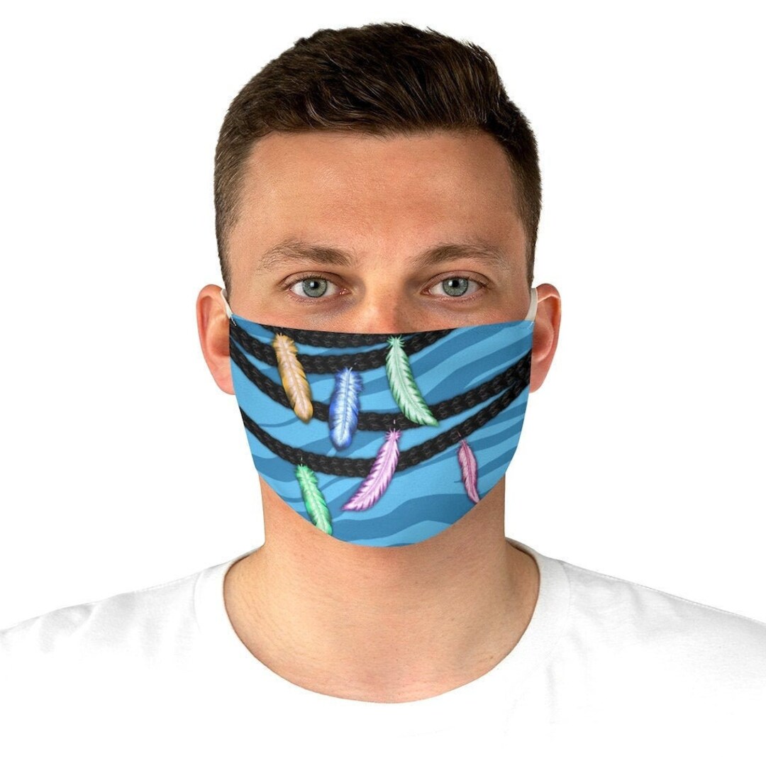 Pandora Face Mask Adjustable | Disney World Disneyland Theme Park Pandora Avatar Cosplay Costume ...