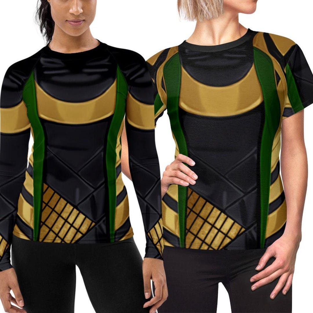 V2 Loki Womens Shirt Rash Guard Disney World Bound Disneyland Villains ...