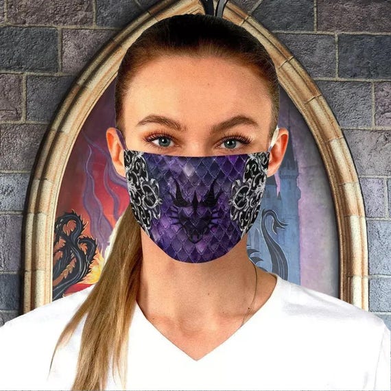 Maleficent Face Mask