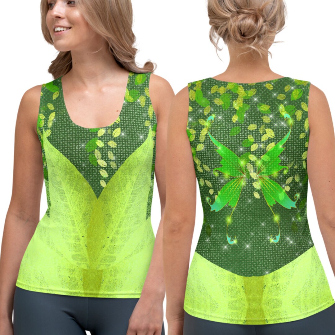 Tinkerbell Tank Top Disneybound Disney World Bound Disneyland Rundisney ...