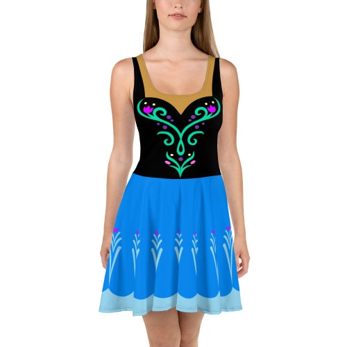 Anna Disneybound Skater Dress - Etsy