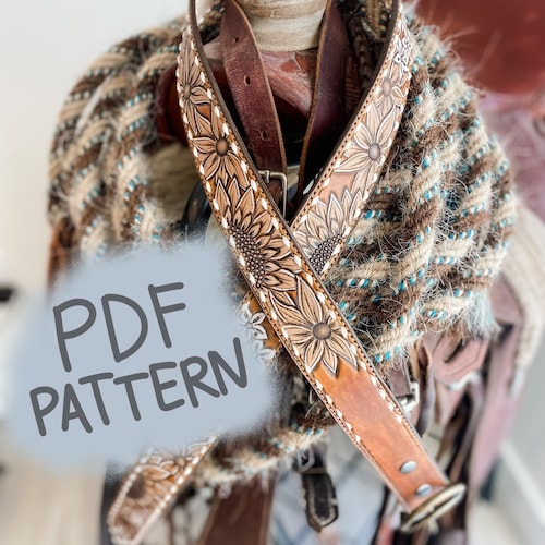 Feathers Strap / Belt Pattern - Etsy