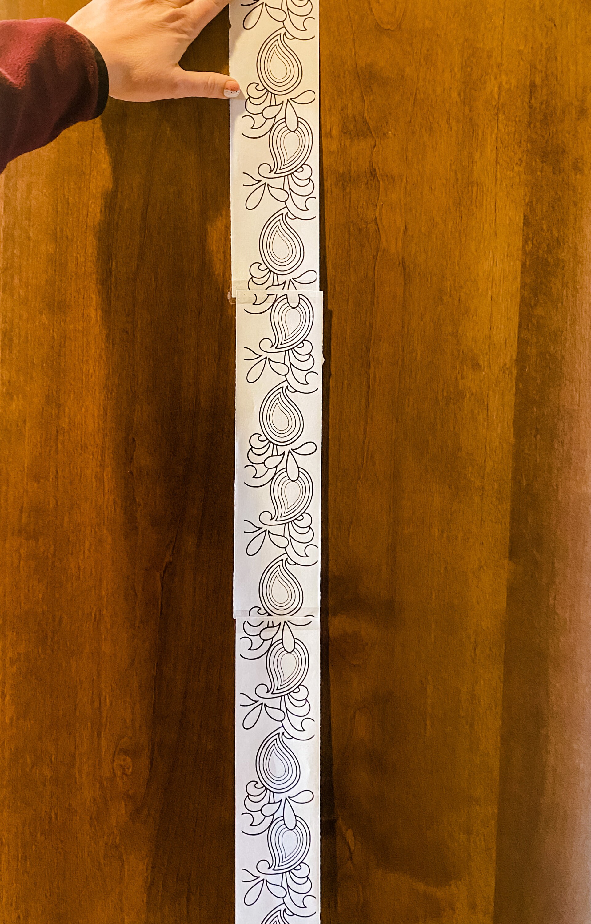 PDF Paisley Belt/strap Tooled Leather Pattern - Etsy