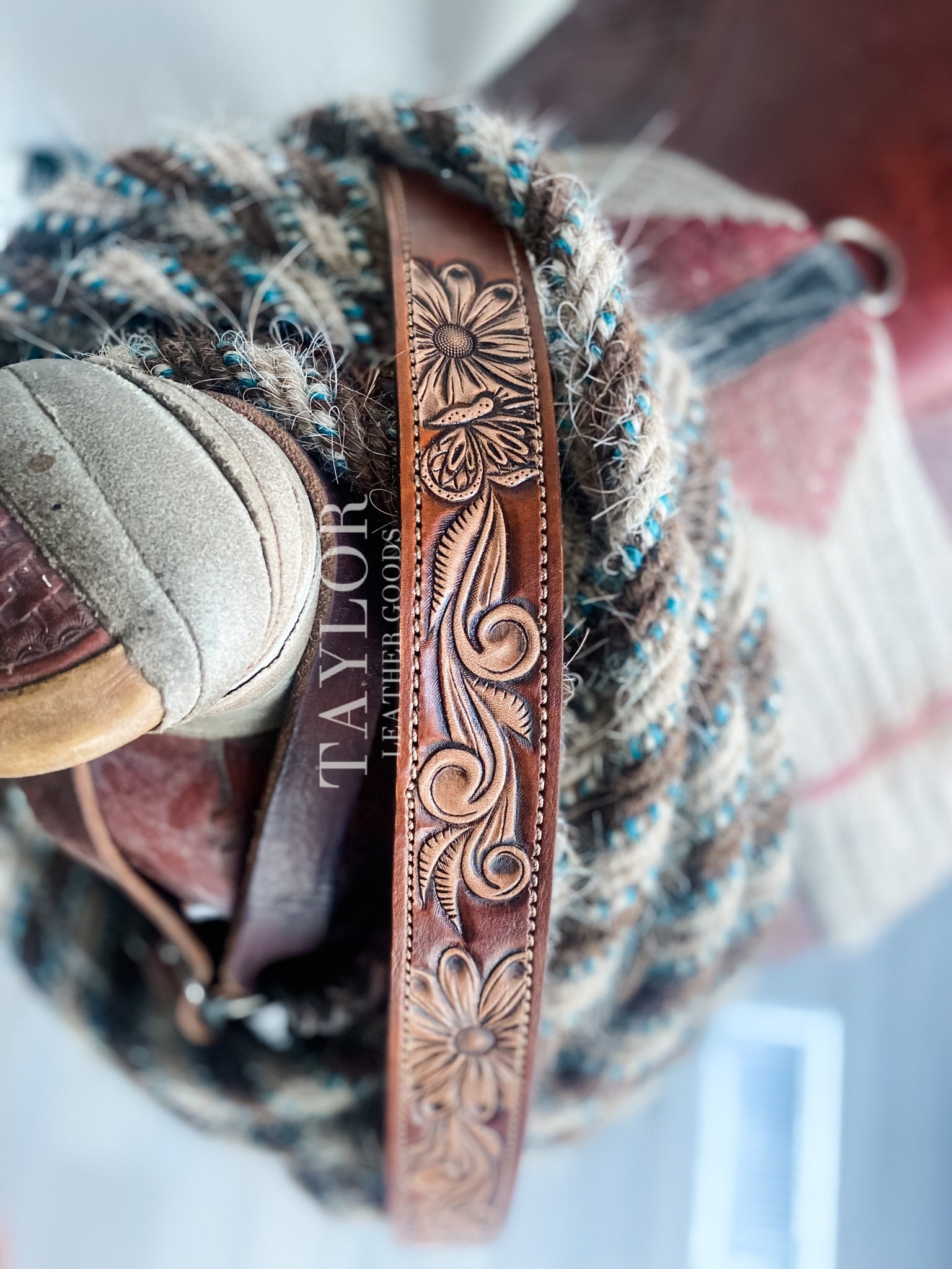 PDF Daisy Scrolls Belt/strap Tooled Leather Pattern - Etsy