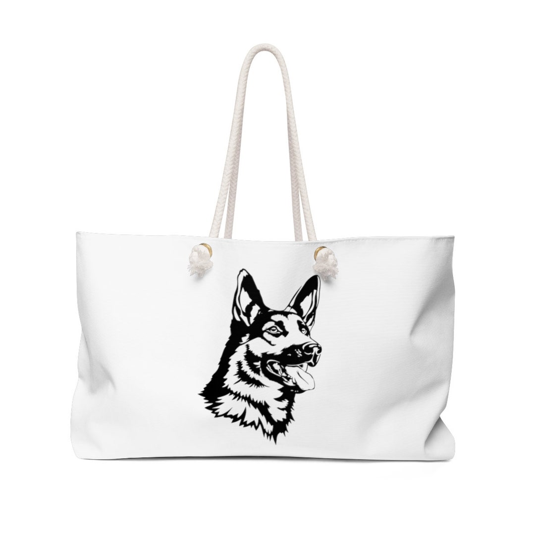 German Shepherd Weekender Bag - Etsy