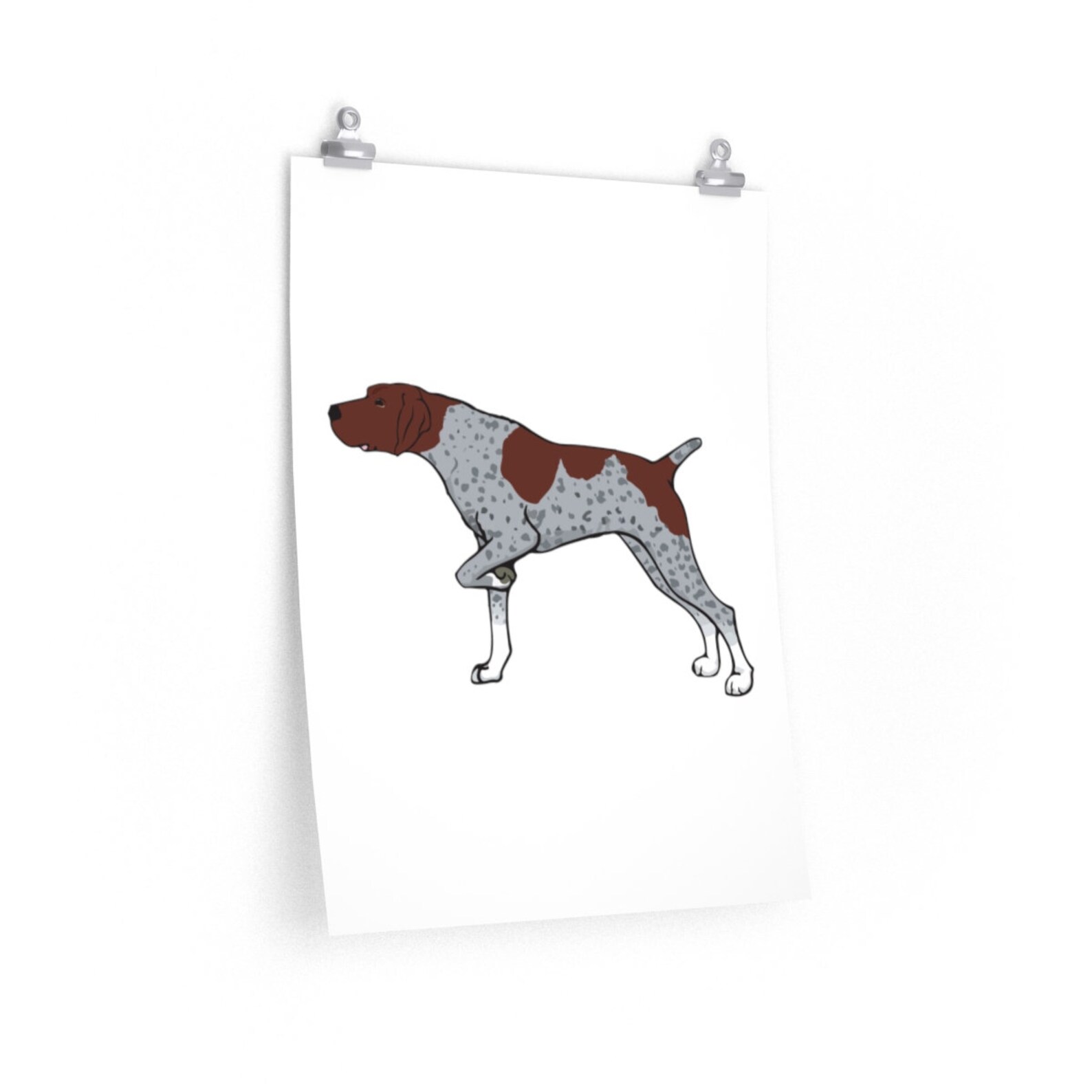 German Shorthaired Pointer Premium Matte vertical posters | Etsy