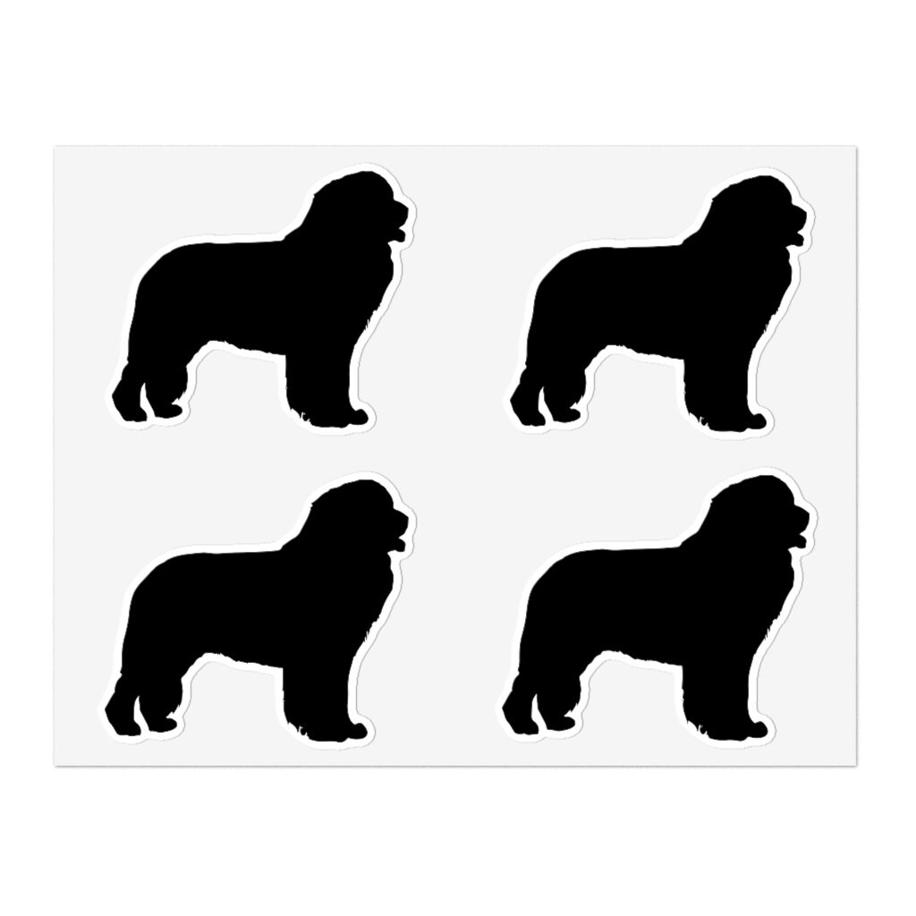 Newfoundland Sticker Sheets, 2 Image Sizes, 3 Image Surfaces, Water ...
