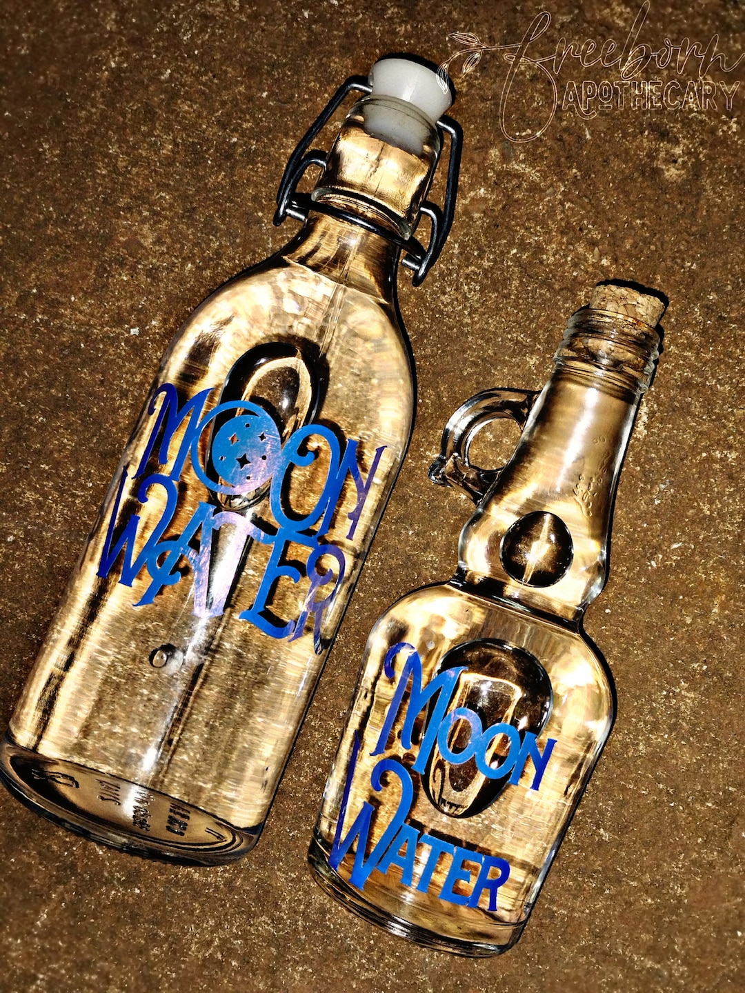 Moon Water Bottle | Moon Water Jar | New Moon | Full Moon | Super Moon ...