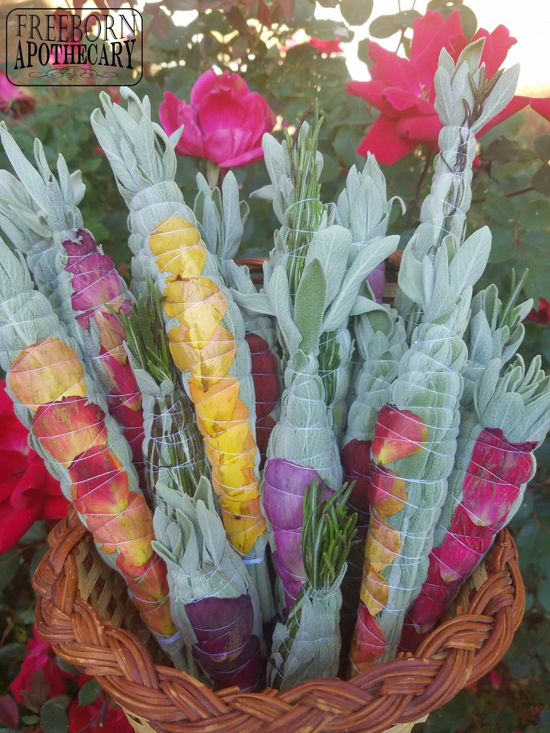 Smudge Sticks Smudge Wands Sage & Herb Bundles Smoke Cleanse Floral ...