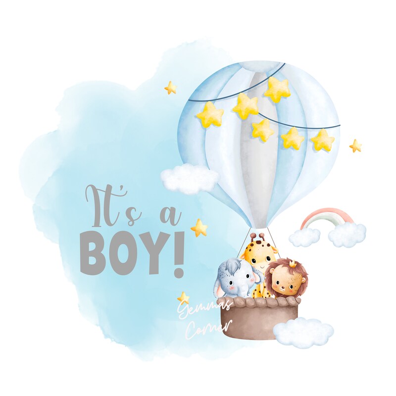 Its a Boy Clipart - Etsy