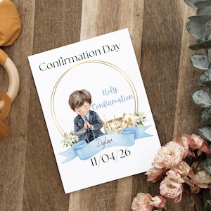 Blue Banner Confirmation Sublimation Design, First Holy Communion PNG (digital Download) - Etsy