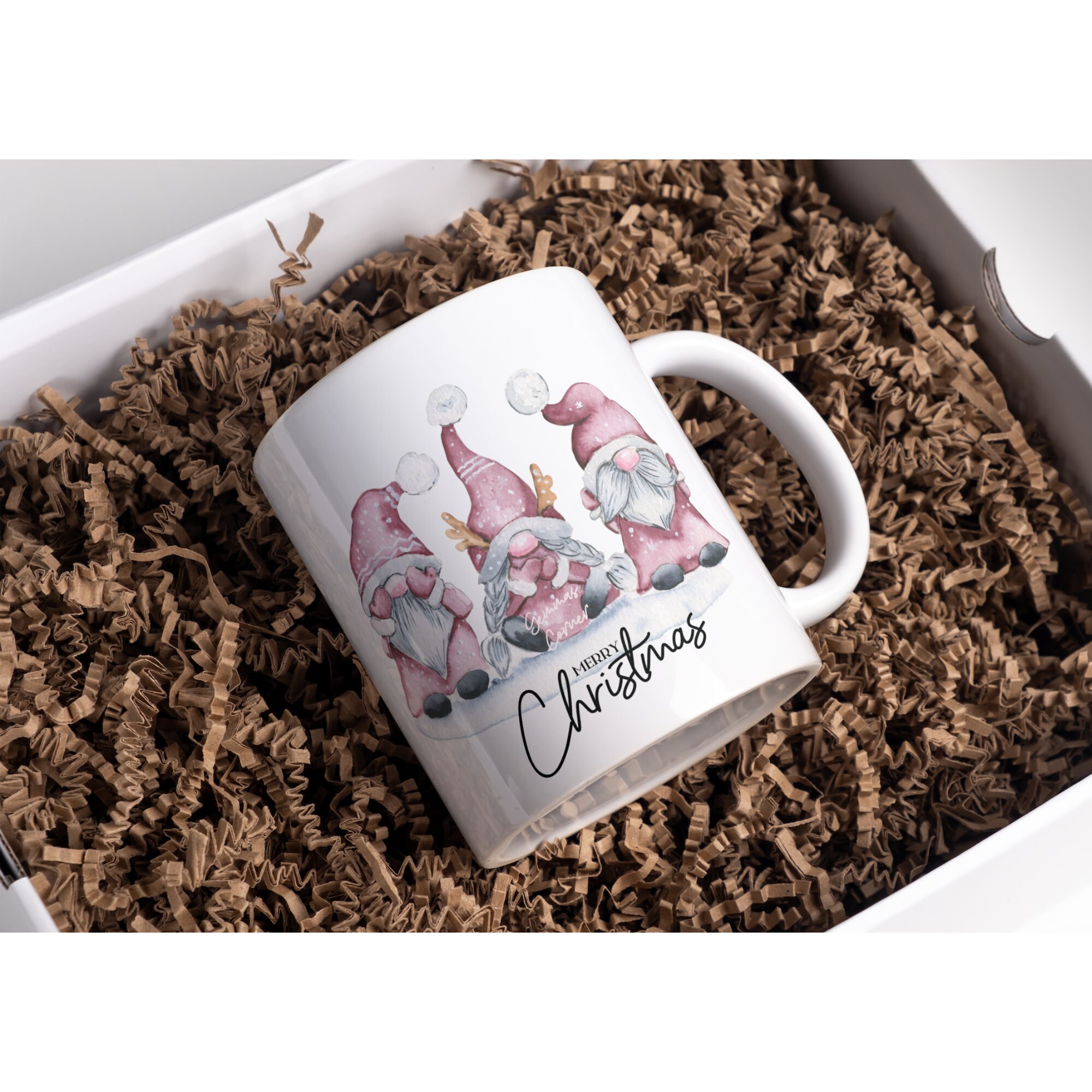 Pink Christmas Gnomes PNG, Christmas Gnomes Design, Pink Merry ...