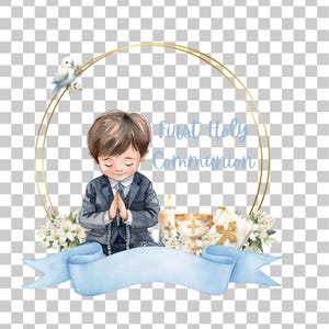 Blue Banner Communion Sublimation Design: Chalice PNG (digital Download ...