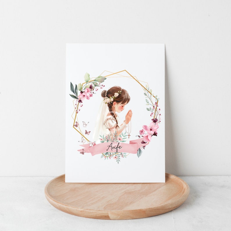 Pink Banner Communion Sublimation Design, Communion Digital Download ...