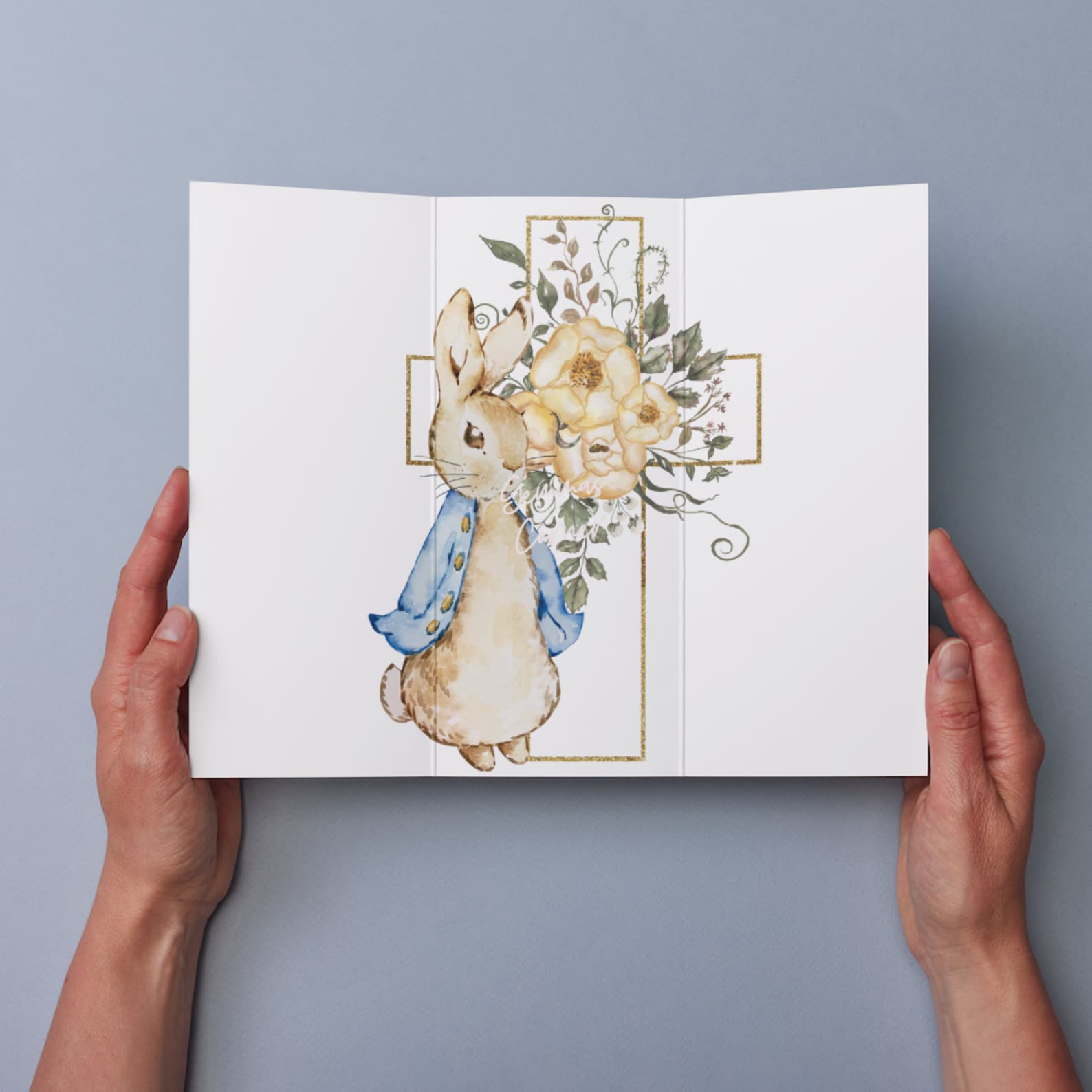 Peter the Rabbit Christening PNG, Rabbit Christening Design ...